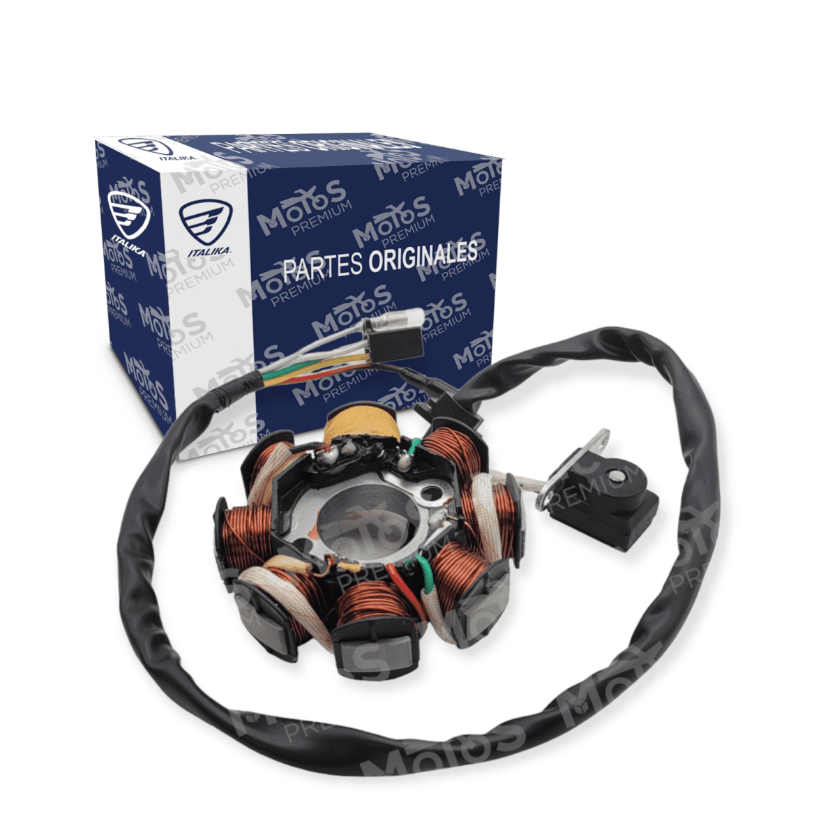 Estator 8 Bobinas Motoneta Cs125 D125 Ds150 Ws150 – Motos Premium