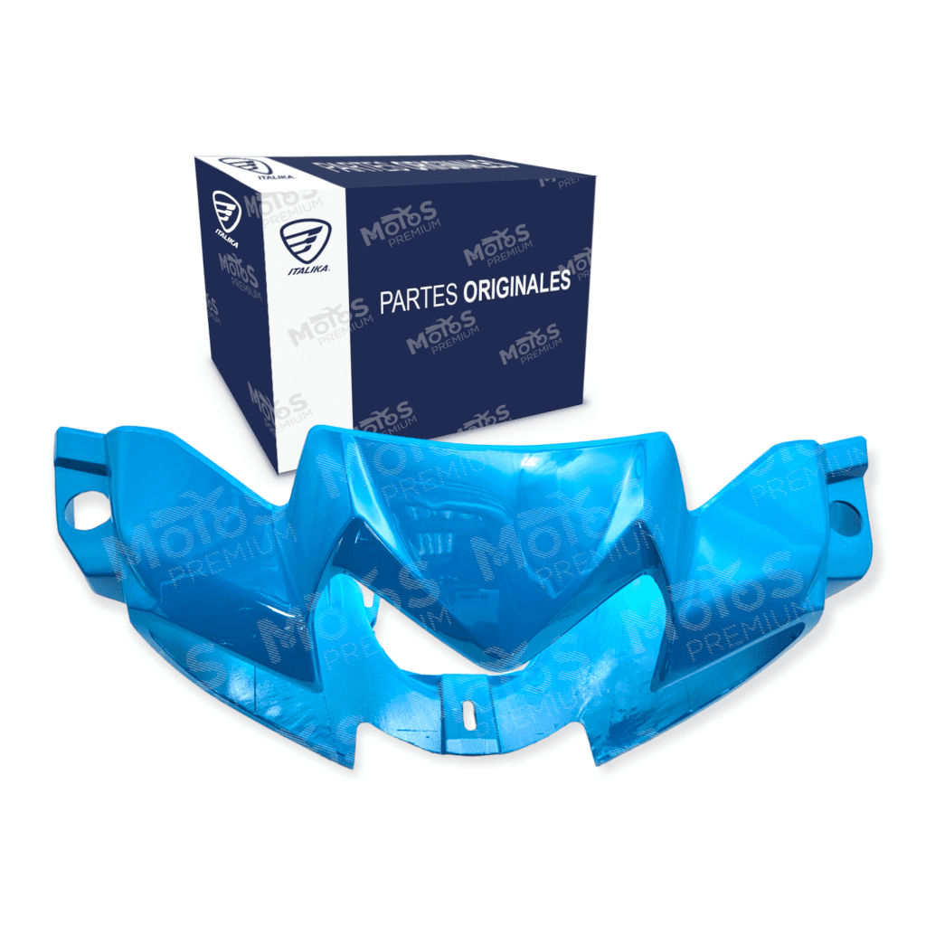 Cubierta De Manubrio Frontal Azul Italika At110 Original – Motos Premium
