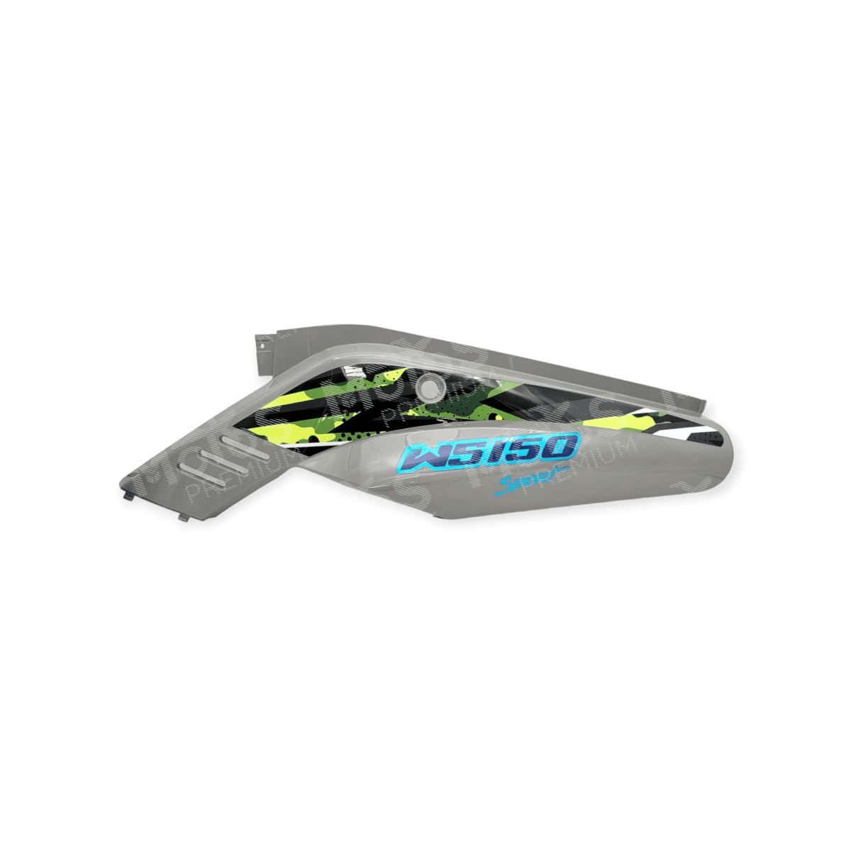 Cubierta Trasera Izquierda Gris Italika Ws150 Sport Original Motos