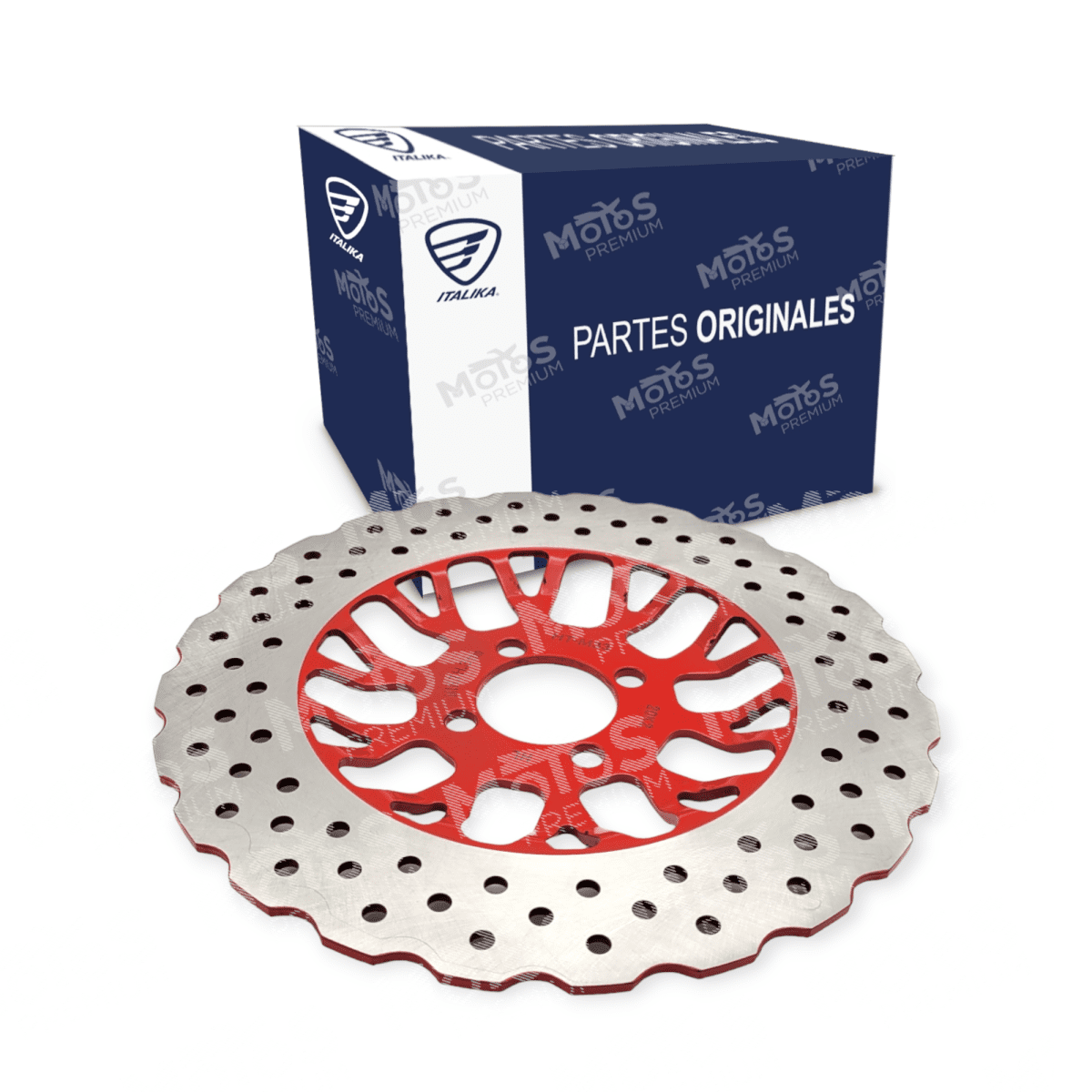 Disco De Freno Delantero Italika Dm 150 Roja Original – Motos Premium