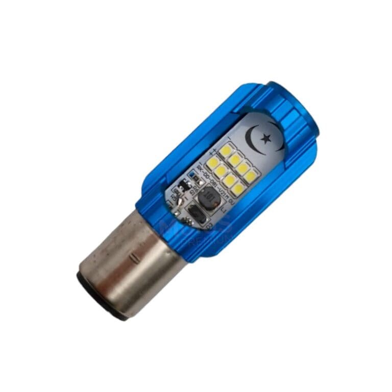 Foco Faro Delantero Led Ba20d Azul Led Smd 3030 Promoto – Motos Premium