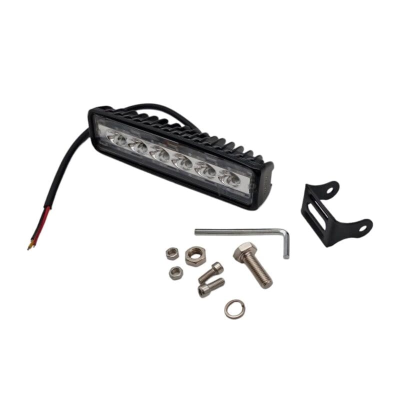 Barra Para Moto Led Luz Blanca Contorno Azul Rojo C/estrobo – Motos Premium