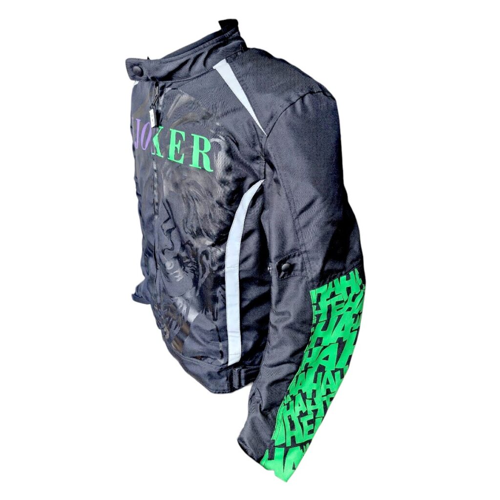 Chamarra con protecciones joker negro L Kov Original – Motos Premium