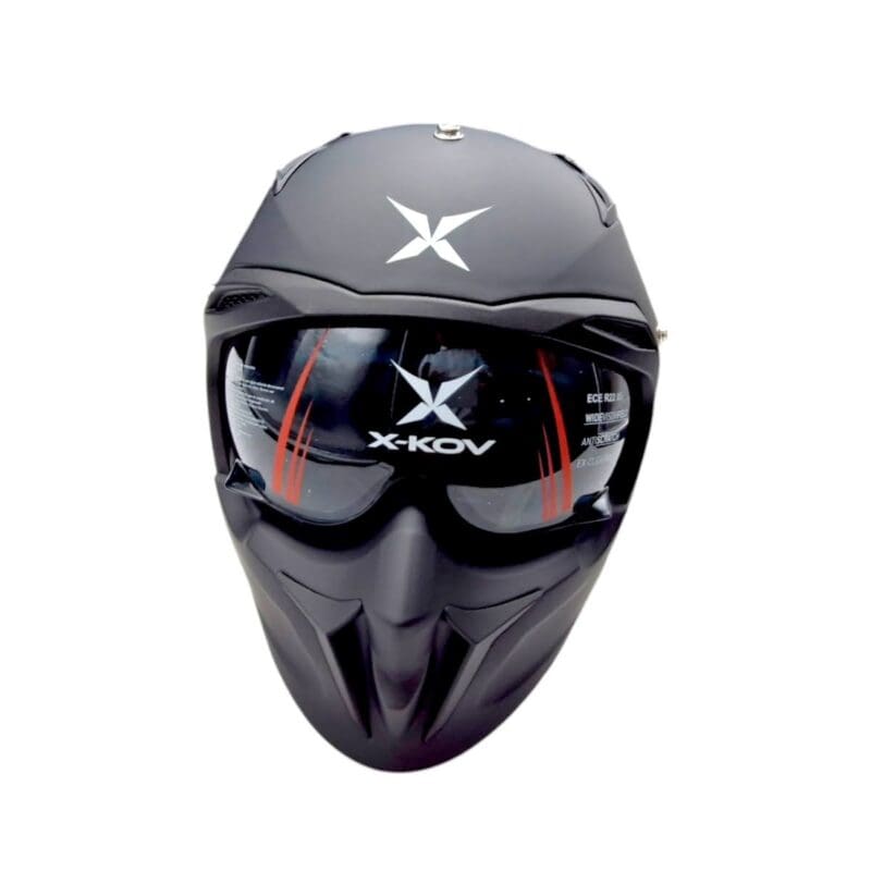 X-kov Casco Tracker Negro Mate M Original – Motos Premium