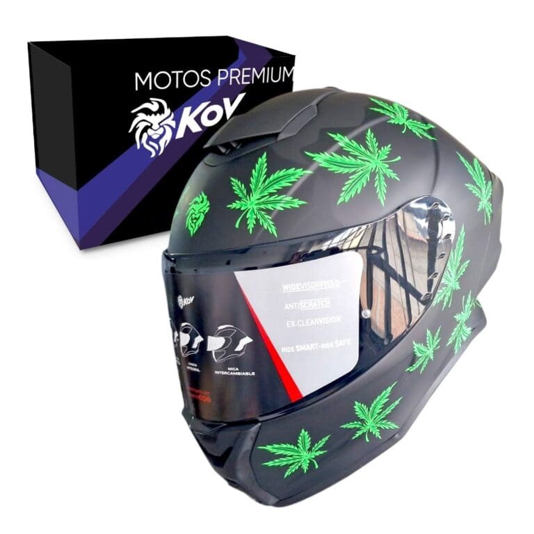 Casco Buster Mary Jane Negro Mate M Kov Original – Motos Premium