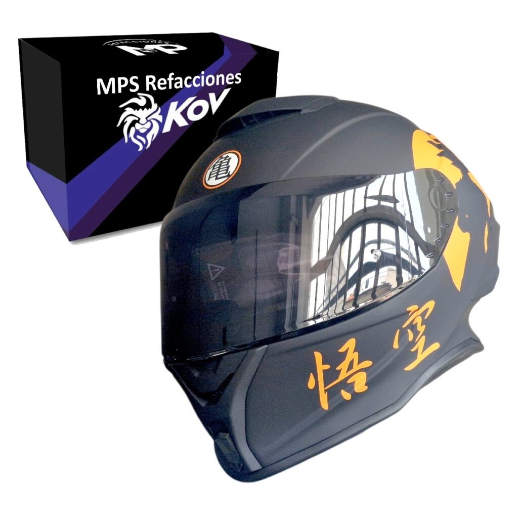 Casco Dragon Ball Z Buster Goku S Kov Original – Motos Premium